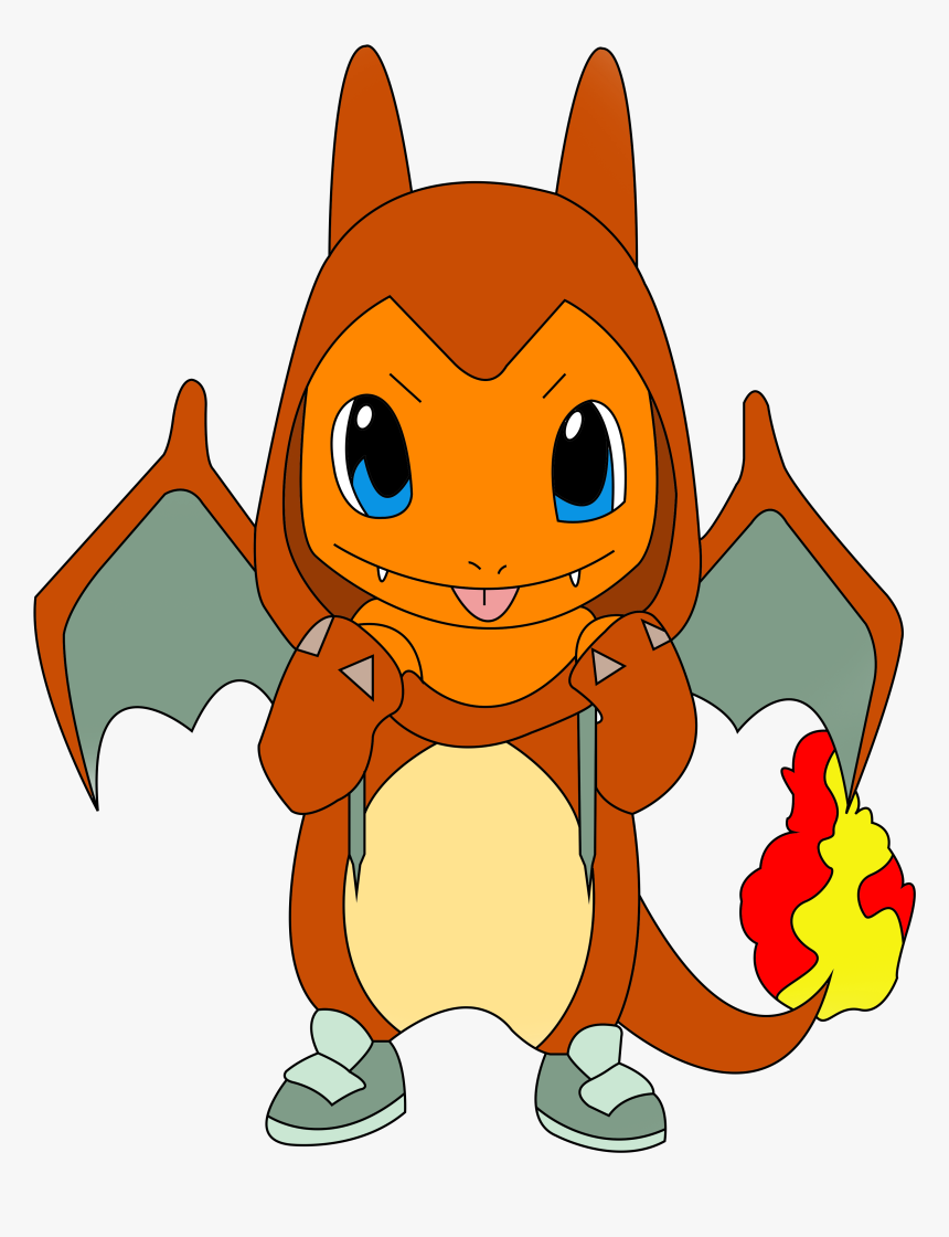 Charmander Dressed As Charizard