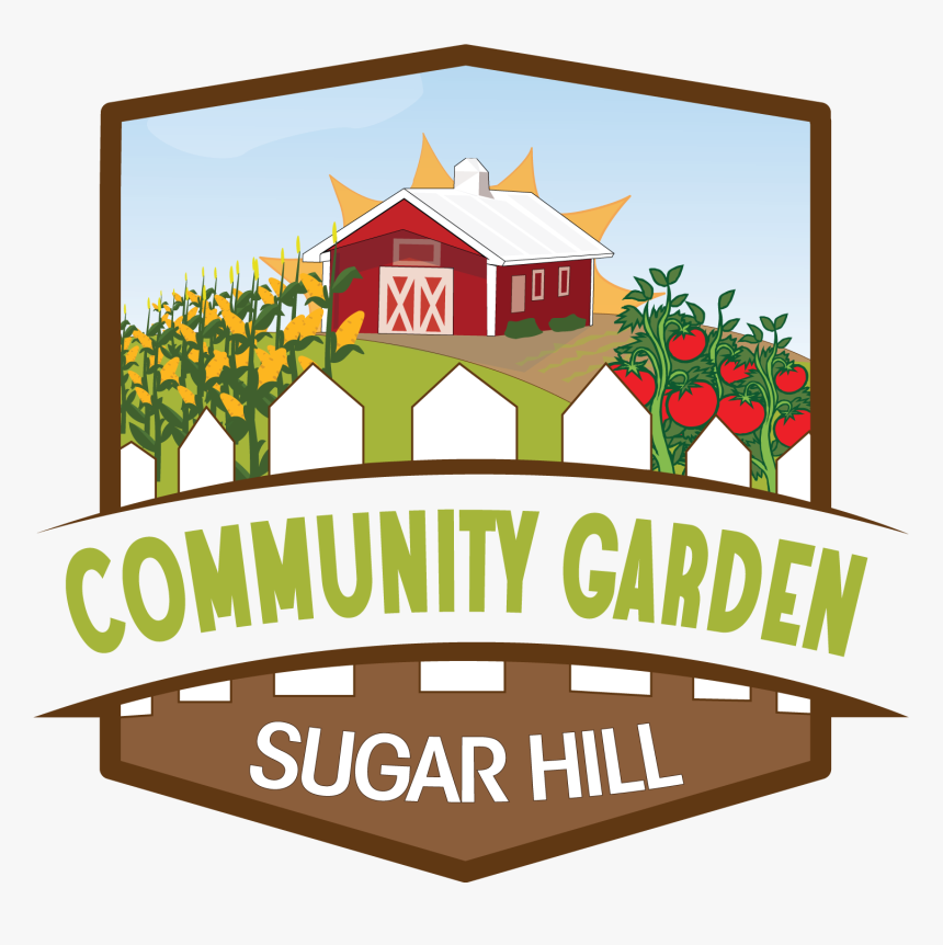 Community Garden Clipart Border