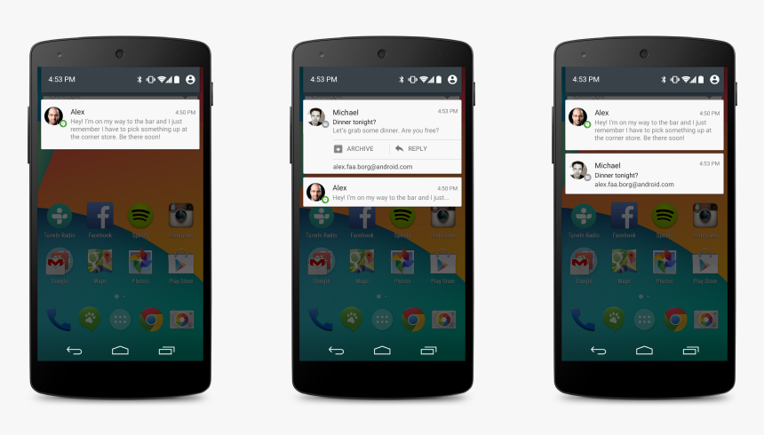 Notification Design Android, HD Png Download , Transparent Png Image ...