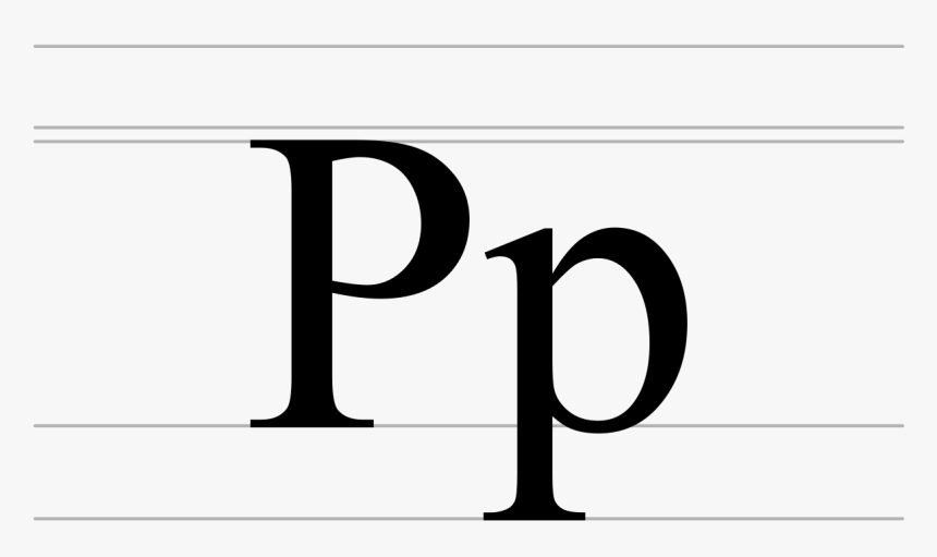 Uppercase And Lowercase P, HD Png Download , Transparent Png Image ...