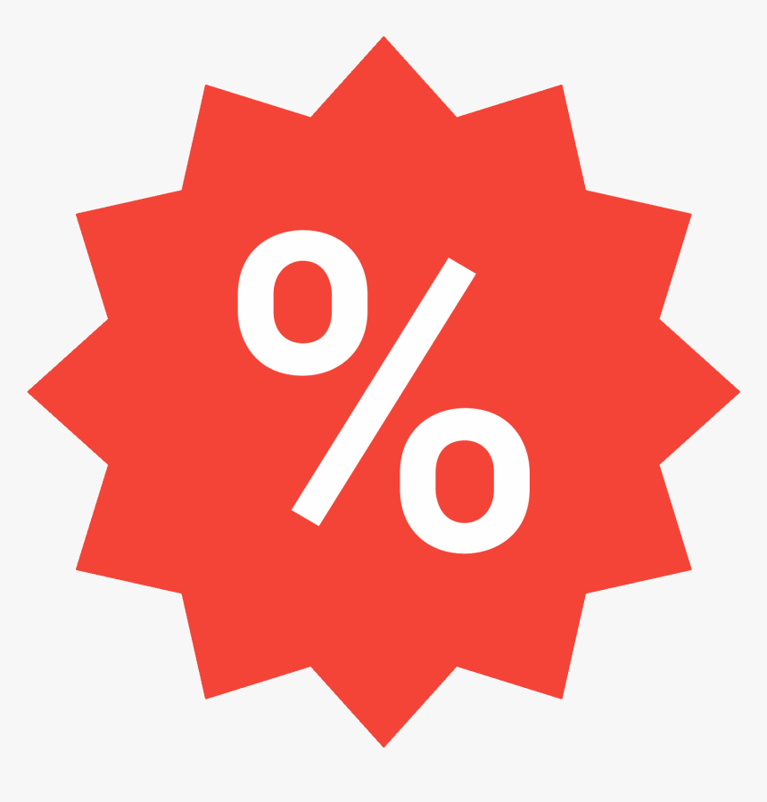 It S A Circular Shape With Triangular Points On All - Discount Icon ...