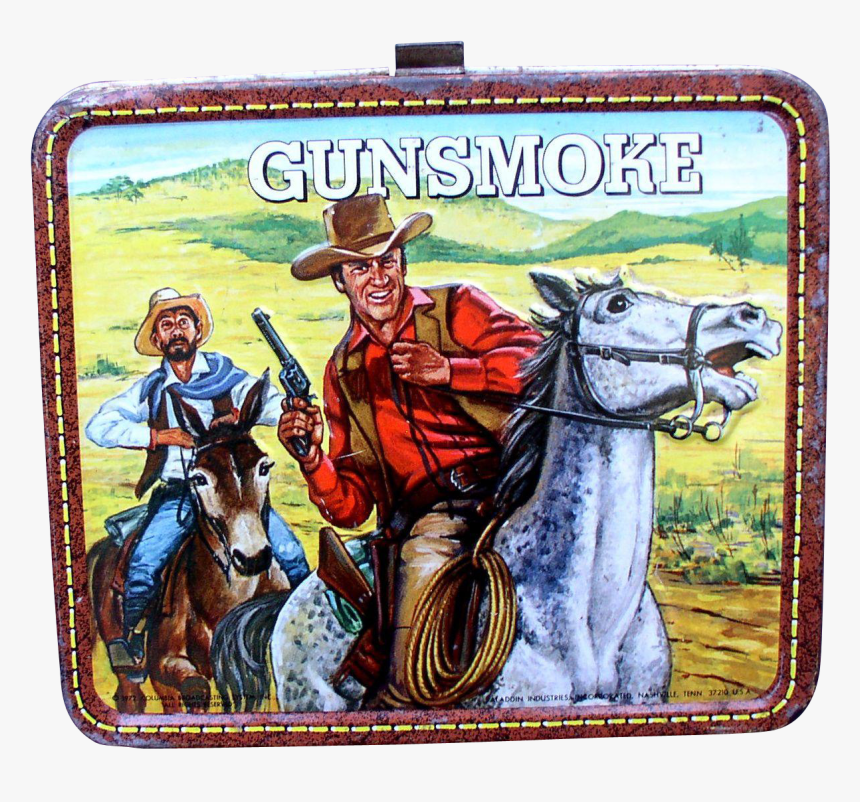 Gunsmoke Lunch Box, HD Png Download , Transparent Png Image - PNGitem