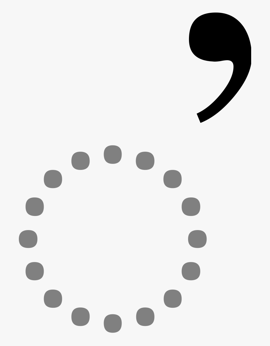 Transparent Comma Png - Circles Render, Png Download , Transparent Png ...
