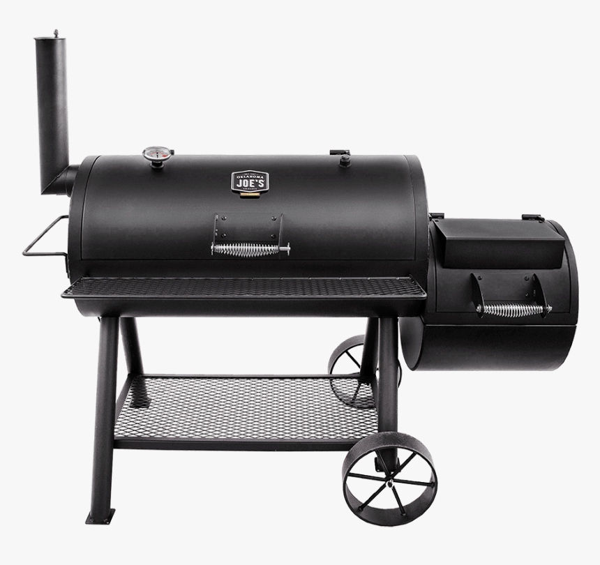 Longhorn Offset Smoker - Oklahoma Joe Smoker, HD Png Download ...