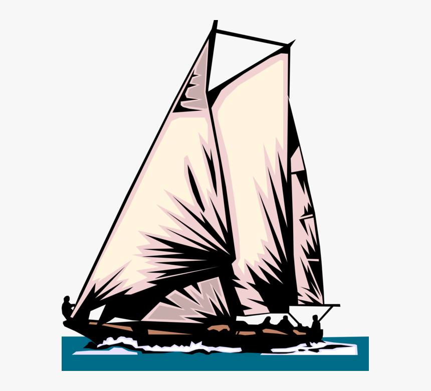 Transparent Ship Vector Png - Sail, Png Download , Transparent Png ...