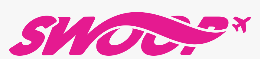 Logo Swoop 4c - Swoop Airlines Logo Png, Transparent Png , Transparent ...