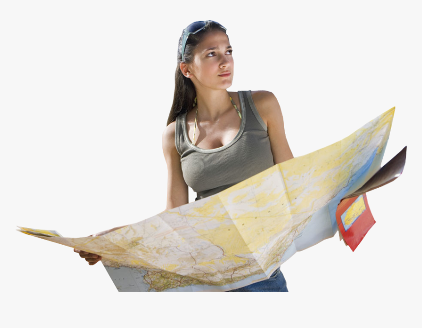 Transparent Tourist Png - Traveling Woman Png, Png Download ...