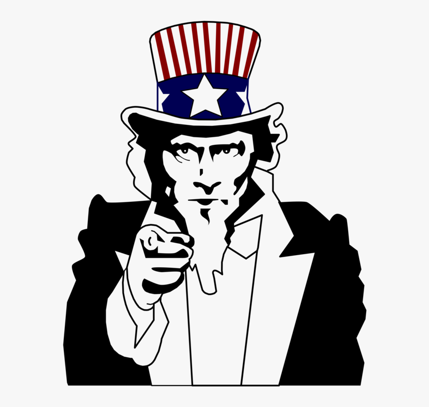 Transparent Uncle Sam Png - Clipart Uncle Sam, Png Download ...