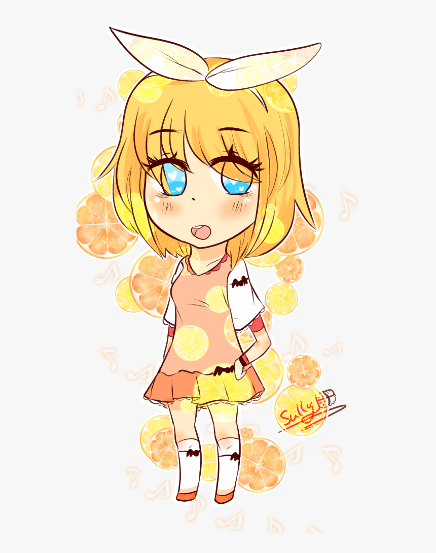 Chibi Rin - Cartoon, HD Png Download , Transparent Png Image - PNGitem