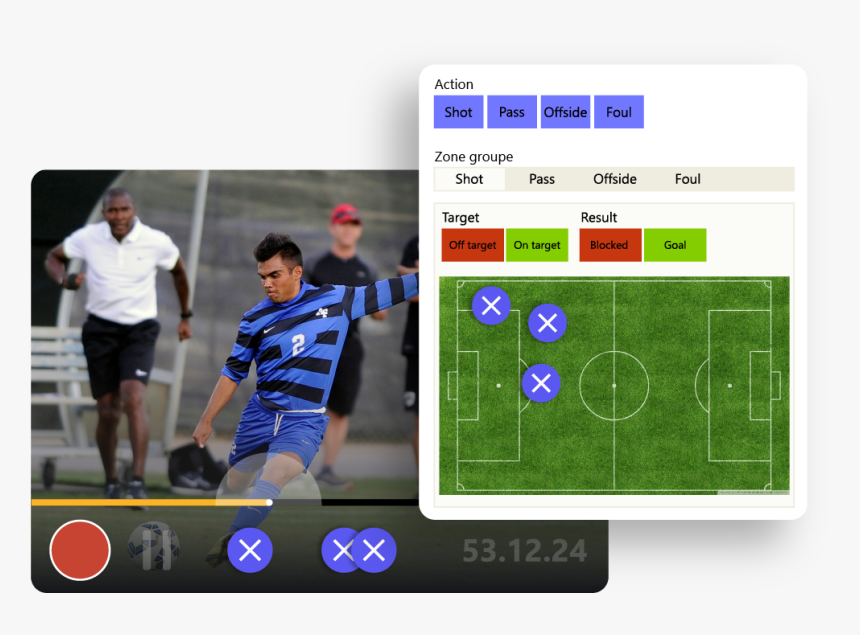 Live And Post Game Tagging - Kick Up A Soccer Ball, HD Png Download ...