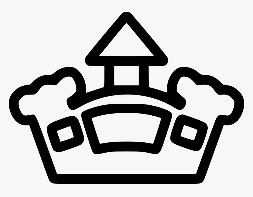 Jumping Castle - Free Bounce House Icon, HD Png Download , Transparent ...