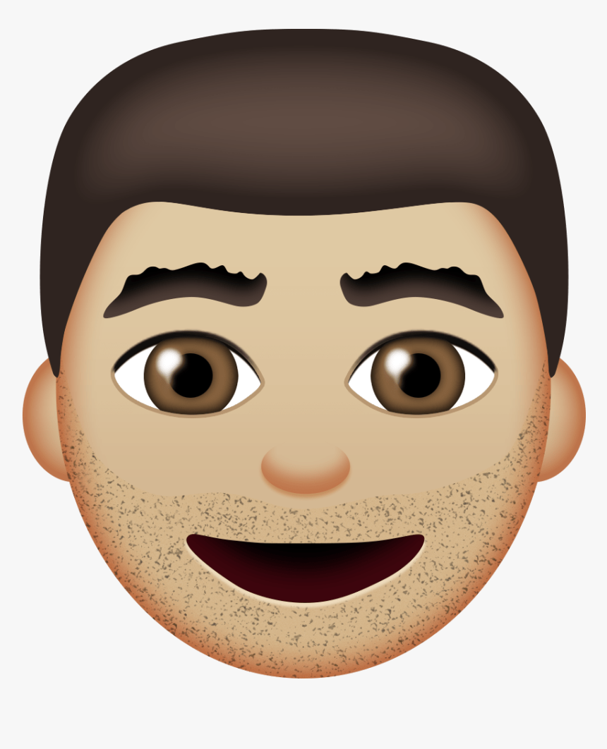 Surprised - Man Emoji, HD Png Download , Transparent Png Image - PNGitem
