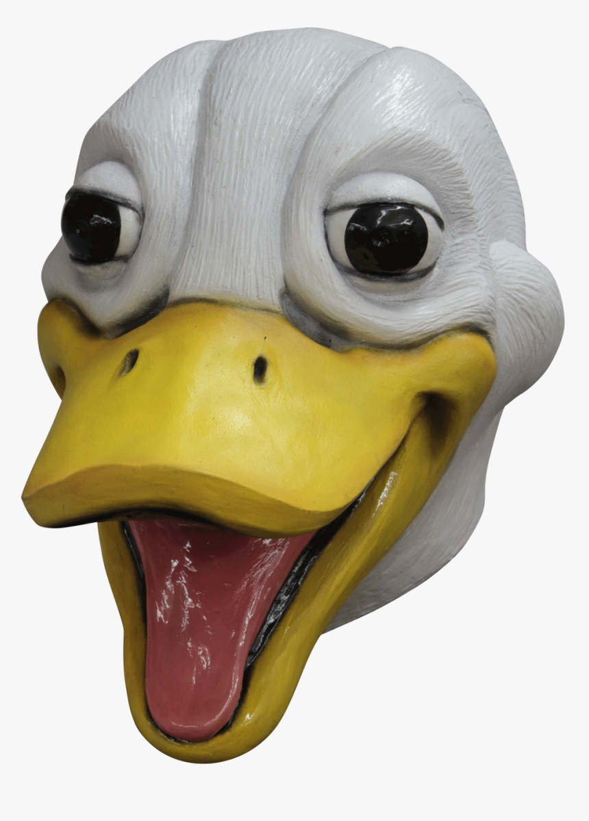 Duck Mask Adult Latex Full Over The Head - Duck Mask Latex, HD Png ...