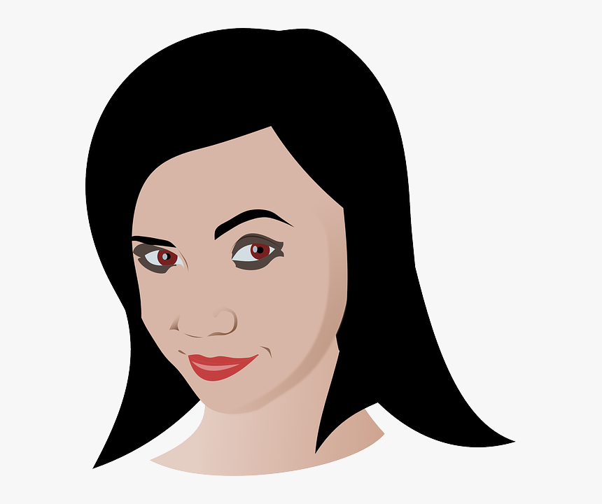 Brown Eyes Girl Clipart, HD Png Download , Transparent Png Image - PNGitem