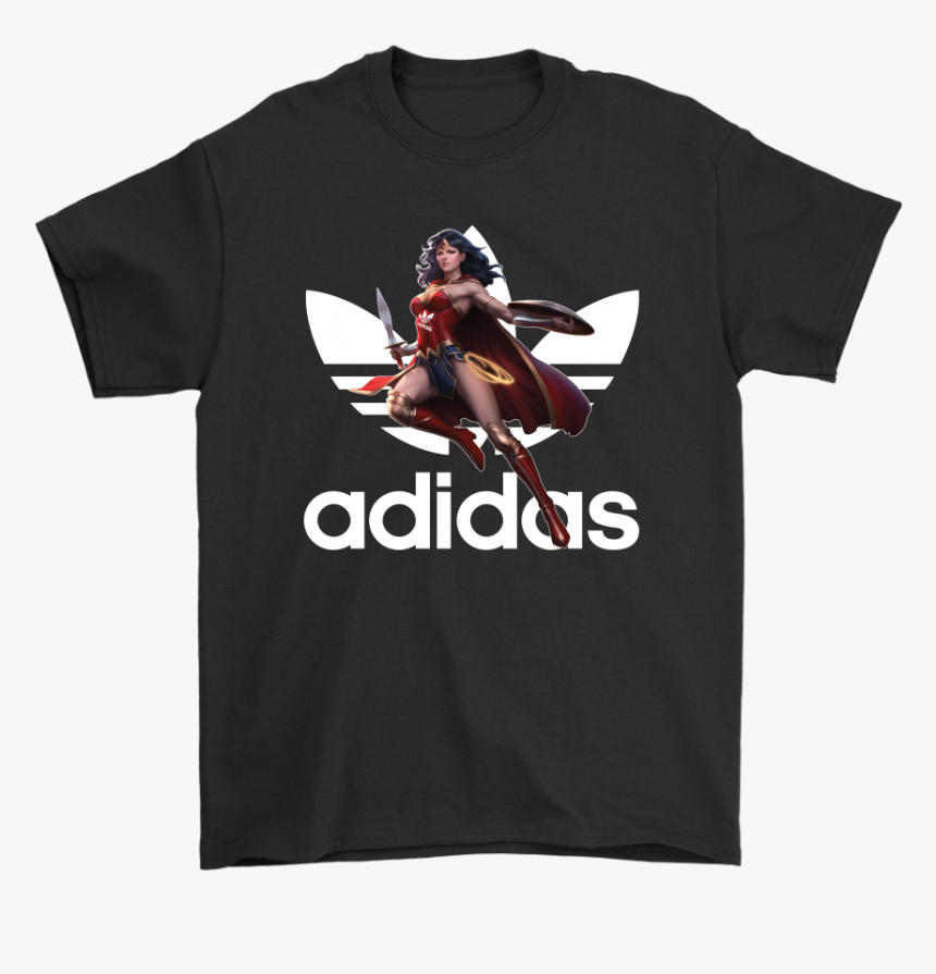 Wonder Woman Adidas Mashup Shirts - Lil Dicky Brain Merch, HD Png ...