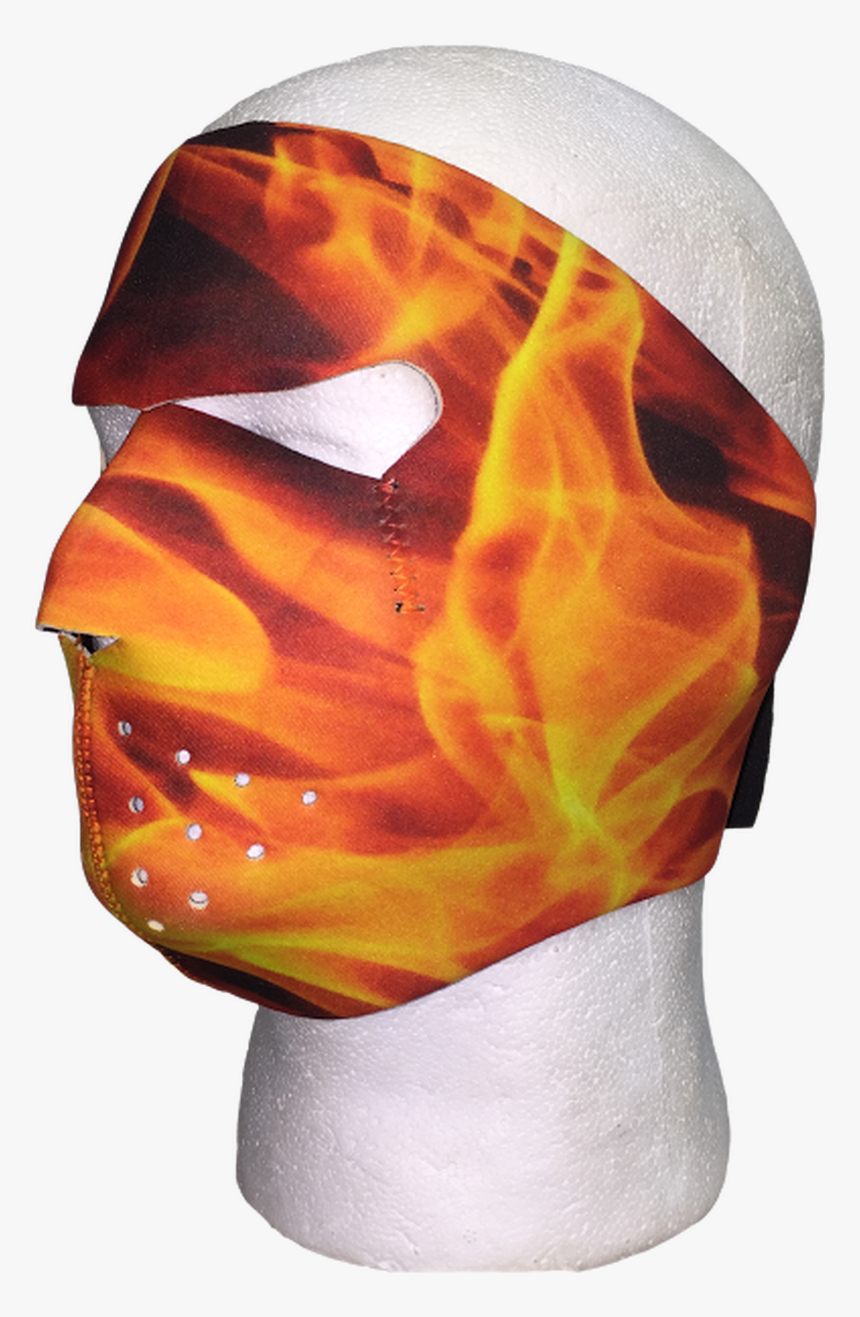 Flame Inferno Face Mask - Mask, HD Png Download , Transparent Png Image ...