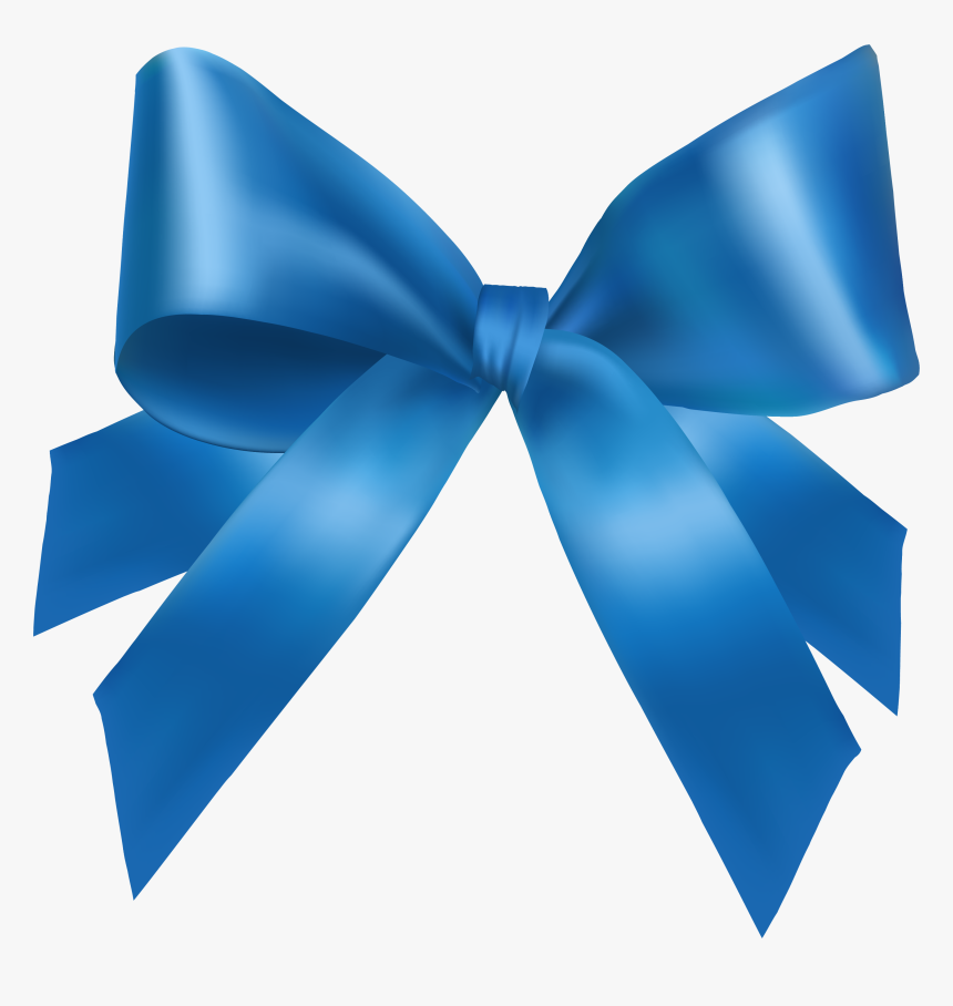 Blue Ribbon Blue Ribbon Clip Art - Transparent Background Blue Bow ...