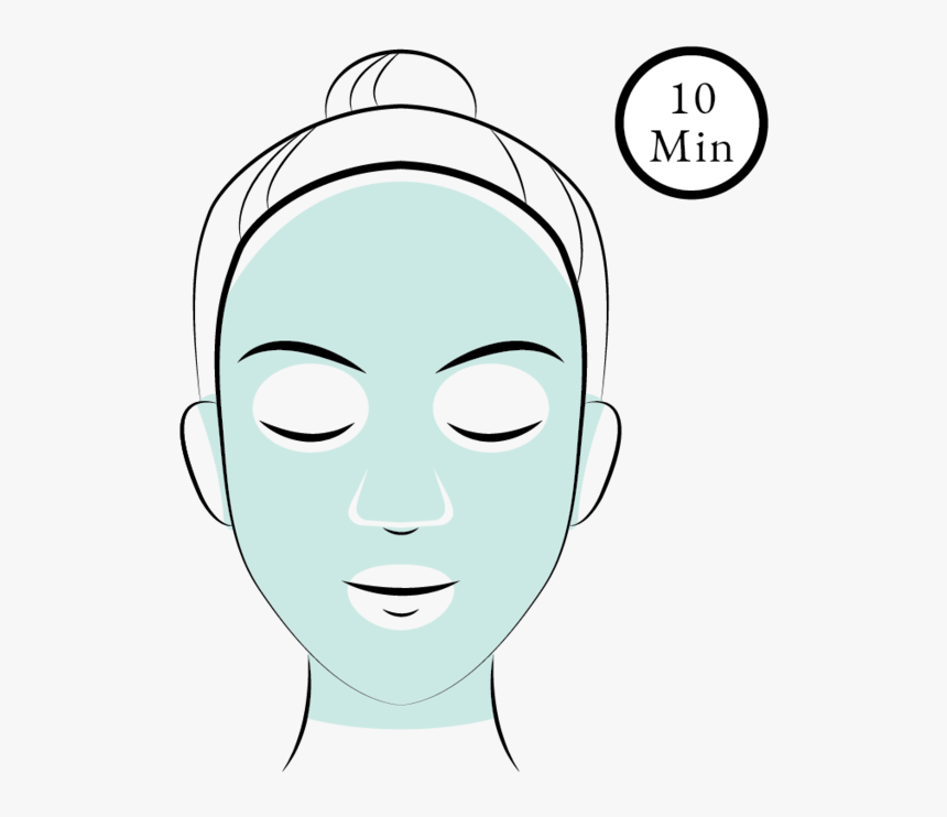 Drawing Face Sheet Mask, HD Png Download , Transparent Png Image - PNGitem