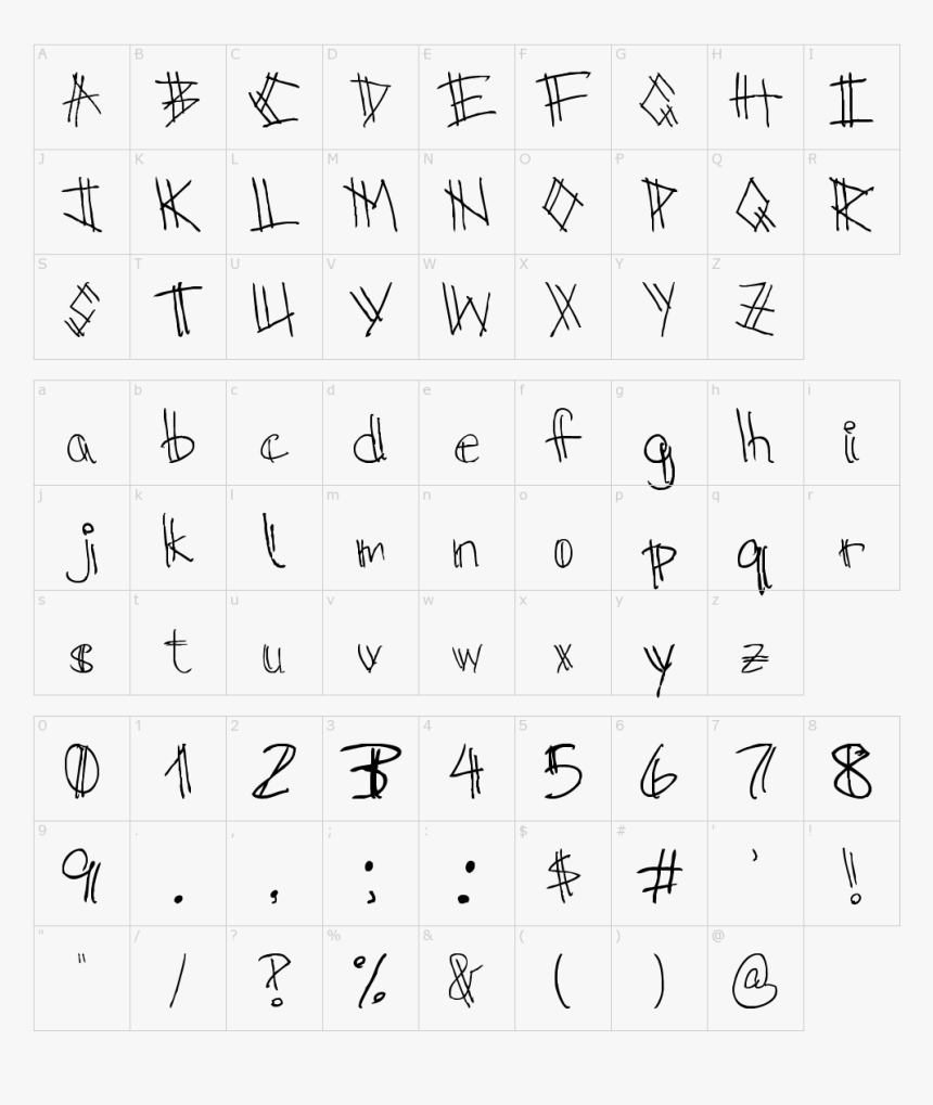 Scratched Font, HD Png Download , Transparent Png Image - PNGitem