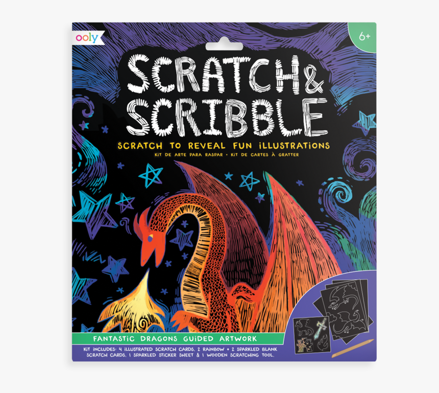 Ooly Scratch And Scribble, HD Png Download , Transparent Png Image ...