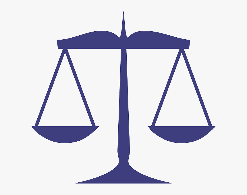 Blue Scales Of Justice, HD Png Download , Transparent Png Image - PNGitem