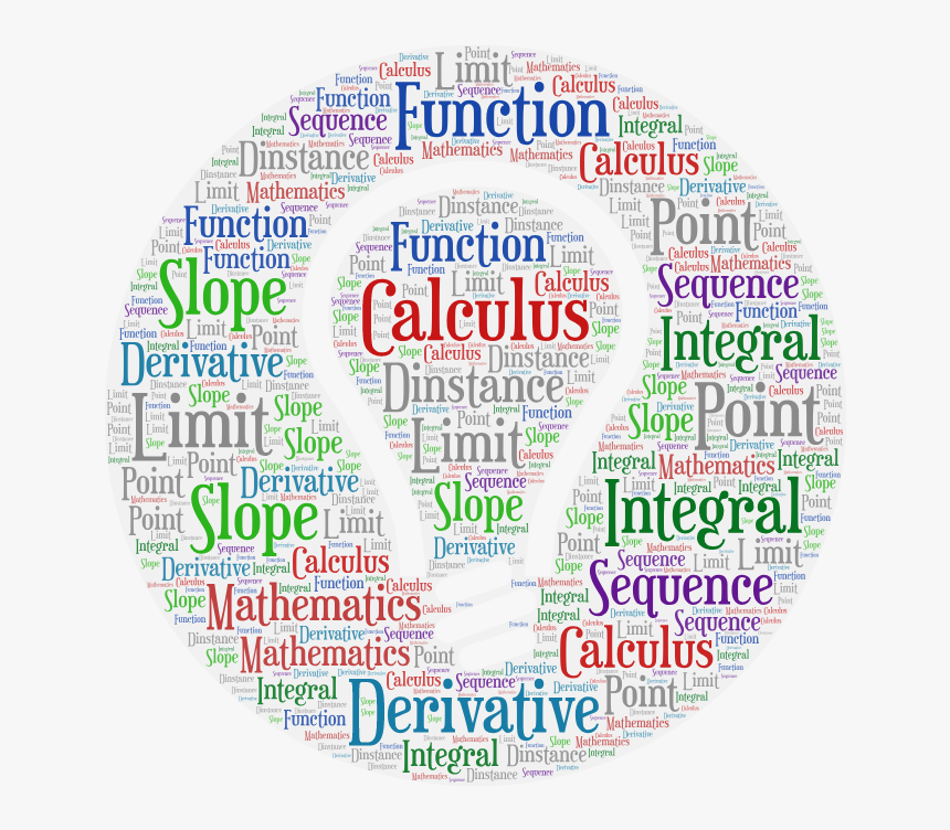 Pic - Calculus Word Art, HD Png Download , Transparent Png Image - PNGitem
