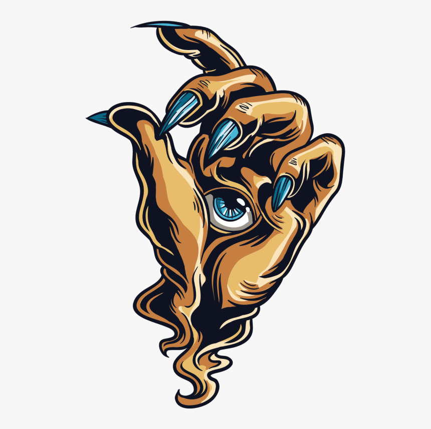 #mq #hand #eye #demon - Demon Hand Cartoon, HD Png Download ...