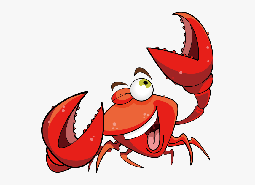 Crab Seafood Lobster Cartoon - Crab Cartoon Png, Transparent Png ...