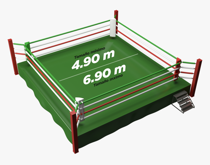 Medidas Del Ring De Boxeo, HD Png Download , Transparent Png Image ...
