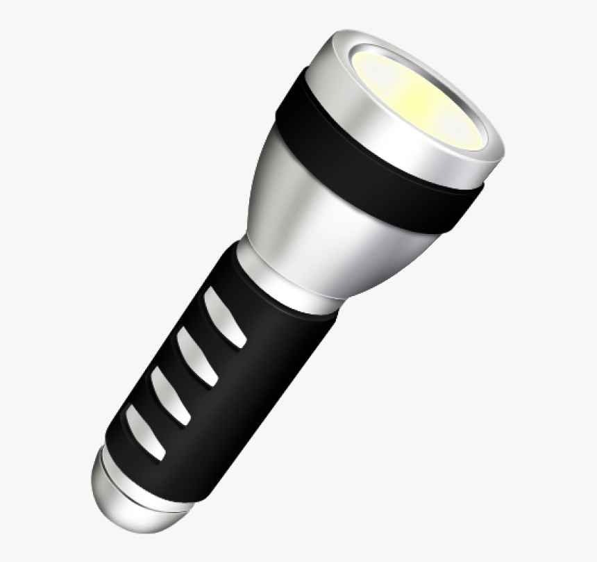 Flash Light Free Png Image Download - 3d Flashlight Icon Png ...