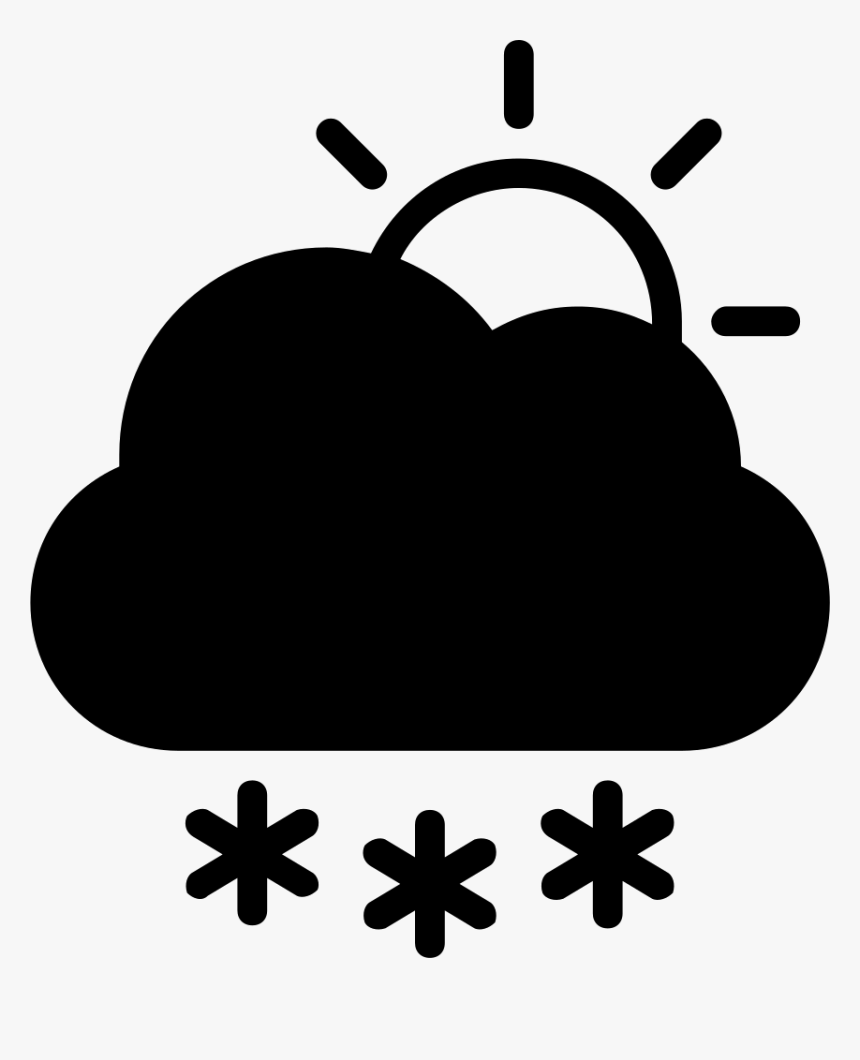 Snow Storm Day Symbol Of Winter Weather Comments, HD Png Download ...