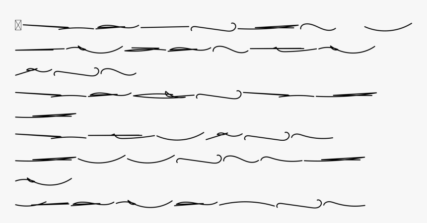 Transparent Swash Png - Line Art, Png Download , Transparent Png Image ...