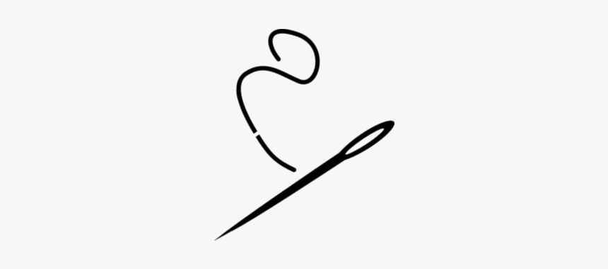 Needle Thread Png Full Hd - Line Art, Transparent Png , Transparent Png ...