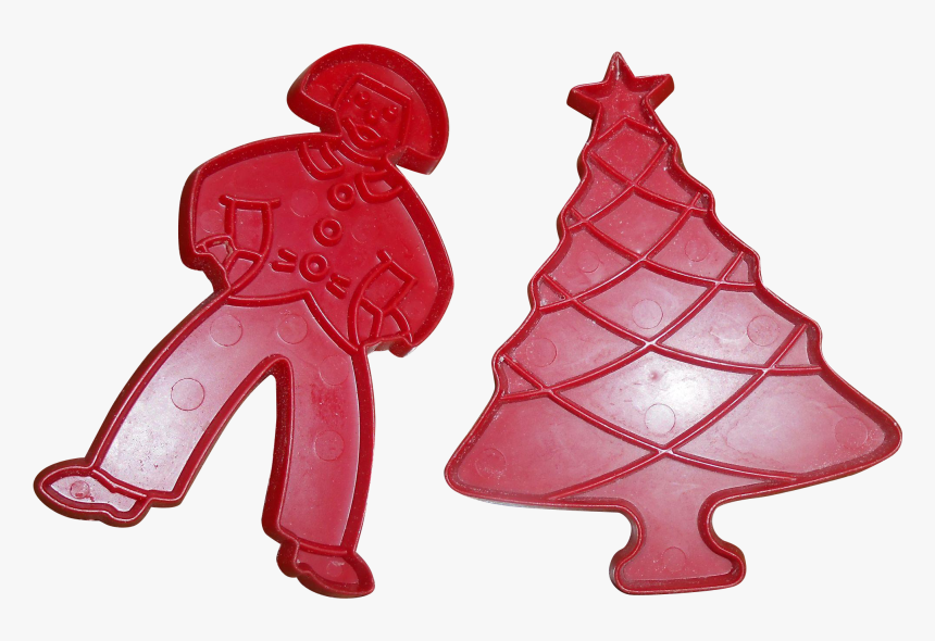 Vintage Tupperware Cookie Cutters, Christmas Tree & - Christmas Tree ...
