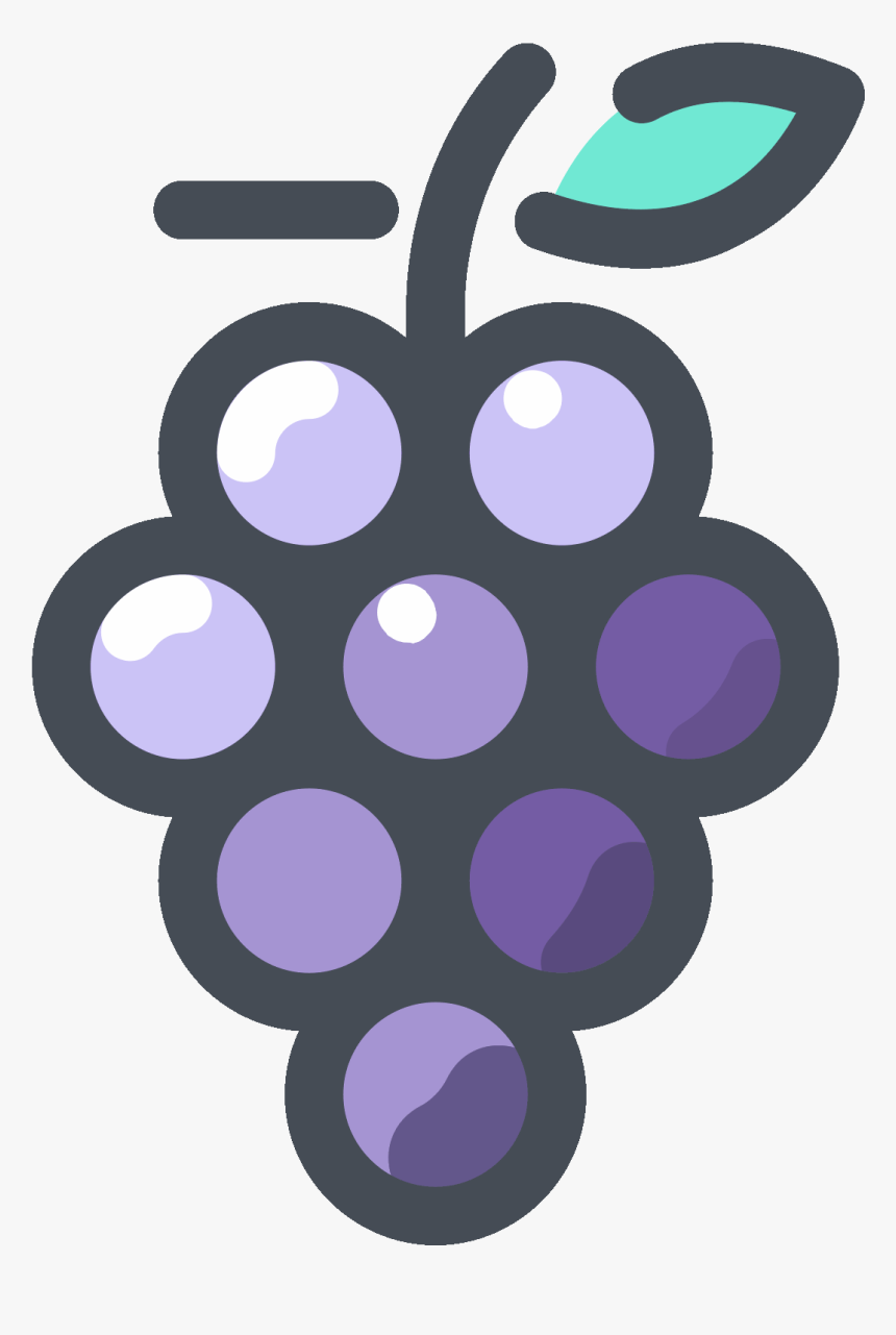 Grapes Vector Png - Grape Vector Png, Transparent Png , Transparent Png ...
