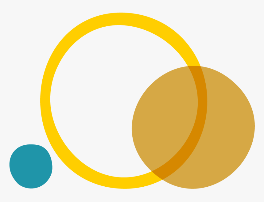 Abstract Illustration Using Overlapping Circles Forming - Circle, HD ...