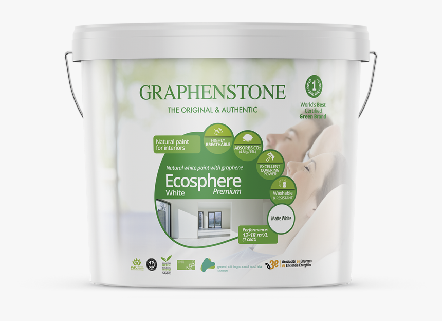 Natural Wall Paint - Pintura Que Absorbe El Co2, HD Png Download ...