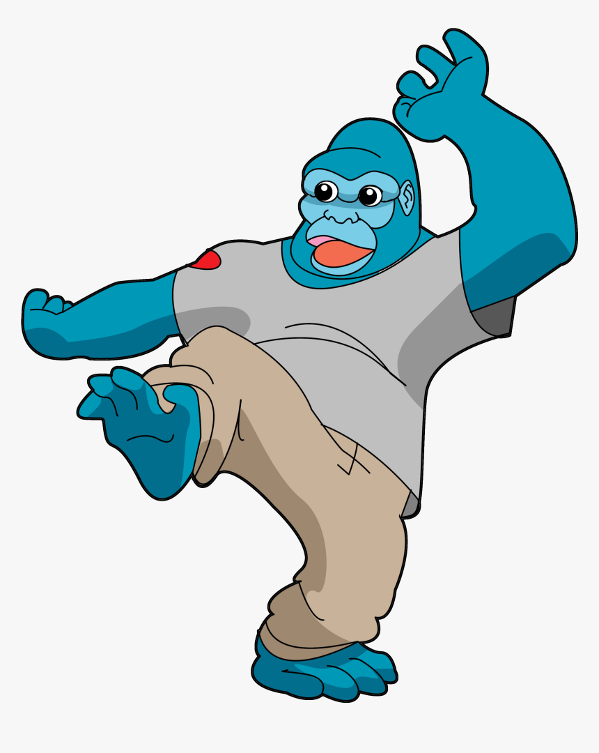 Gordon The Guilty Gorilla Clipart , Png Download, Transparent Png ...