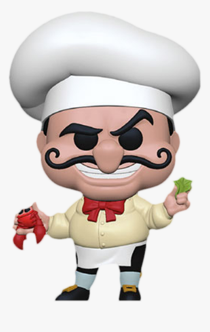 The Little Mermaid - Chef Louis Little Mermaid, HD Png Download ...