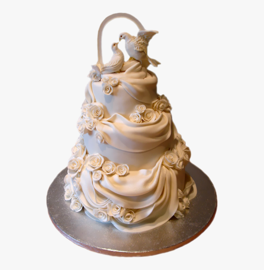 Transparent Cake Png Transparent - White Dove Wedding Cake, Png ...