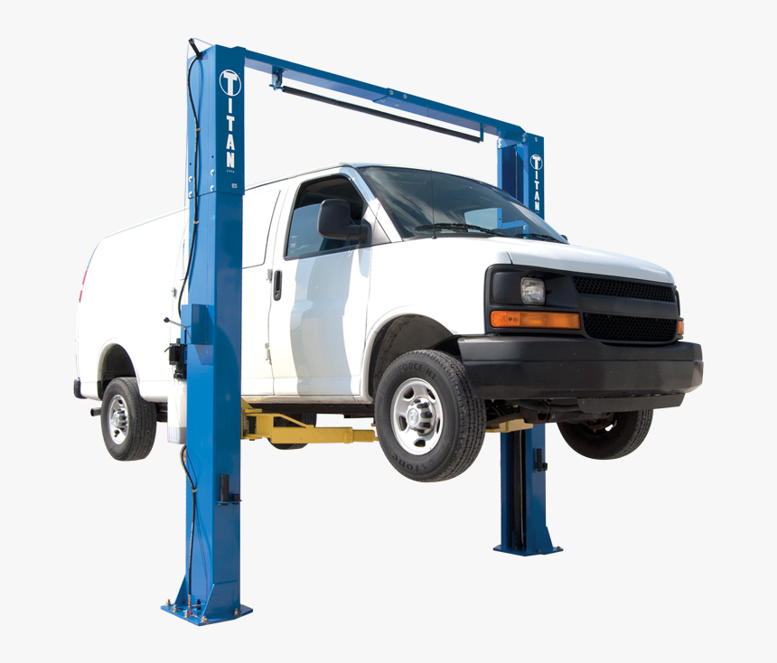 Titan 11,000 Lb 2 Post Adjustable Column Clear Floor - Titan Hd2p ...