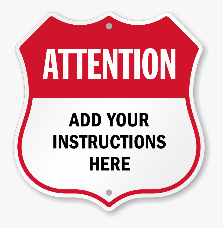 Blank Attention Sign, HD Png Download , Transparent Png Image - PNGitem