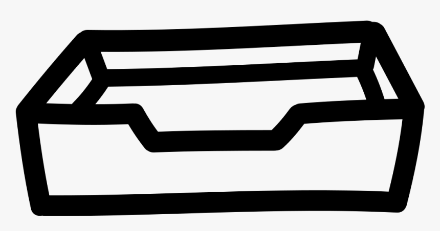 Paper Tray Hand Drawn Outline - Portable Network Graphics, HD Png ...