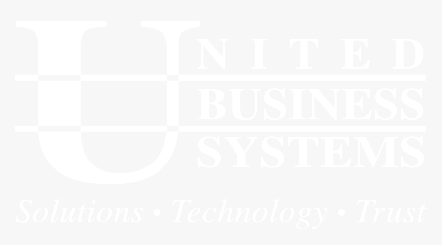 United Business Systems Logo - Poster, HD Png Download , Transparent ...