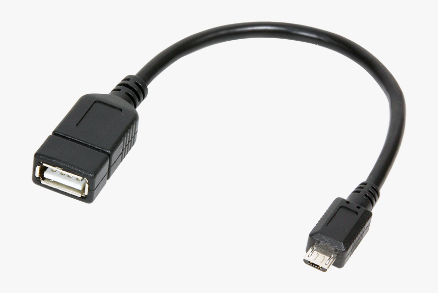 Usb Otg Cable, HD Png Download , Transparent Png Image - PNGitem
