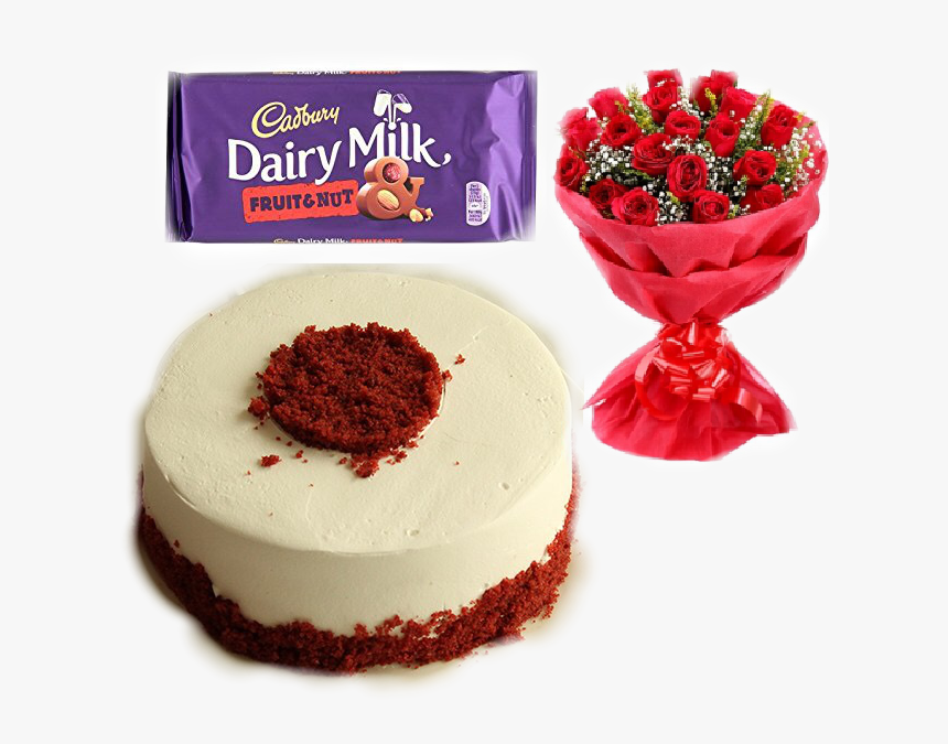 Redvelvet Cadbury Roses Gift - Beautiful Red Roses Bukay, HD Png ...