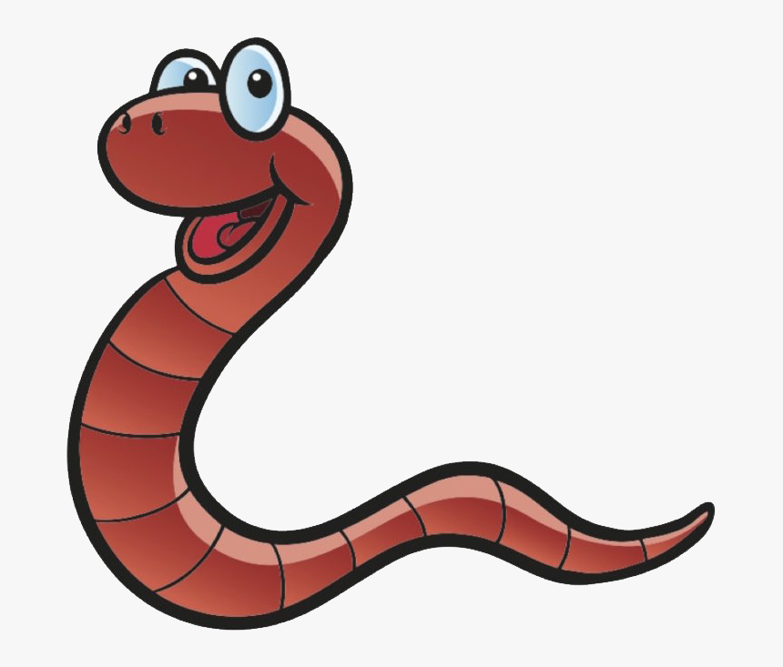 Worm Earthworm Background Transparent Worms - Clipart Worms, HD Png ...