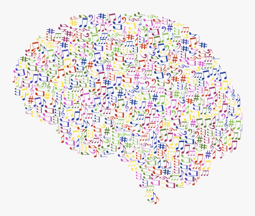 Music Brain - Brain Clip Art, HD Png Download , Transparent Png Image ...