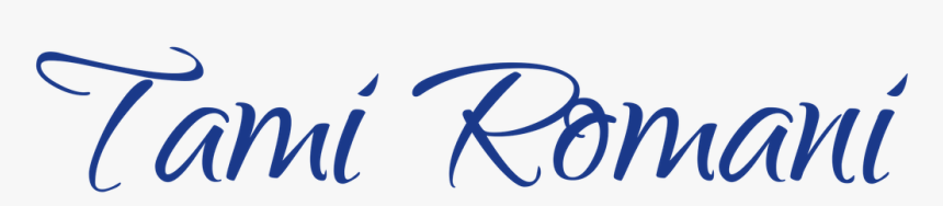 Tami Romani - Calligraphy, HD Png Download , Transparent Png Image ...