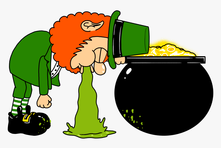 Throw Up Patricks Day Sticker Studios Sticker For Ios - Throwing Up St ...